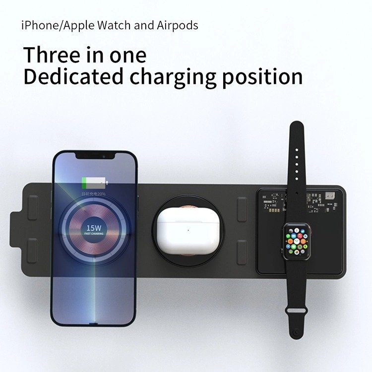 The Revolution of the 3-in-1 Foldable Wireless Charger - Pulse