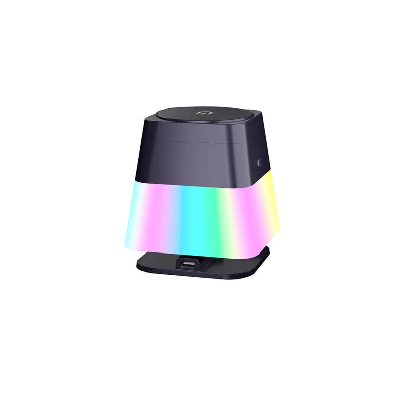 4 in 1 Apple Charging Station Colorful Night Light Wireless Charger OEM ...